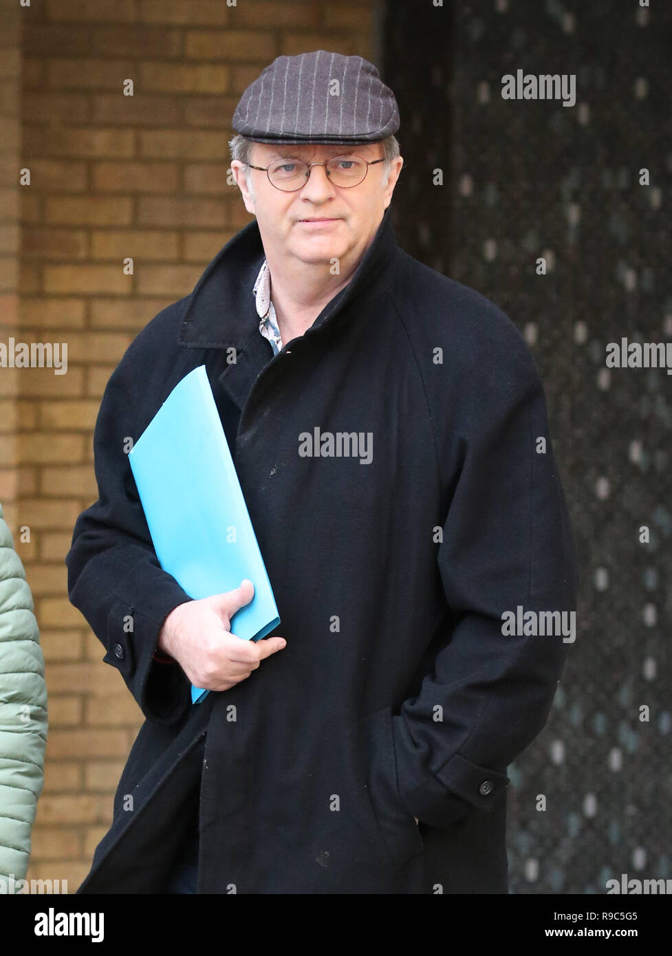 Paul Merton outside ITV Studios Featuring: Paul Merton Where: London ...
