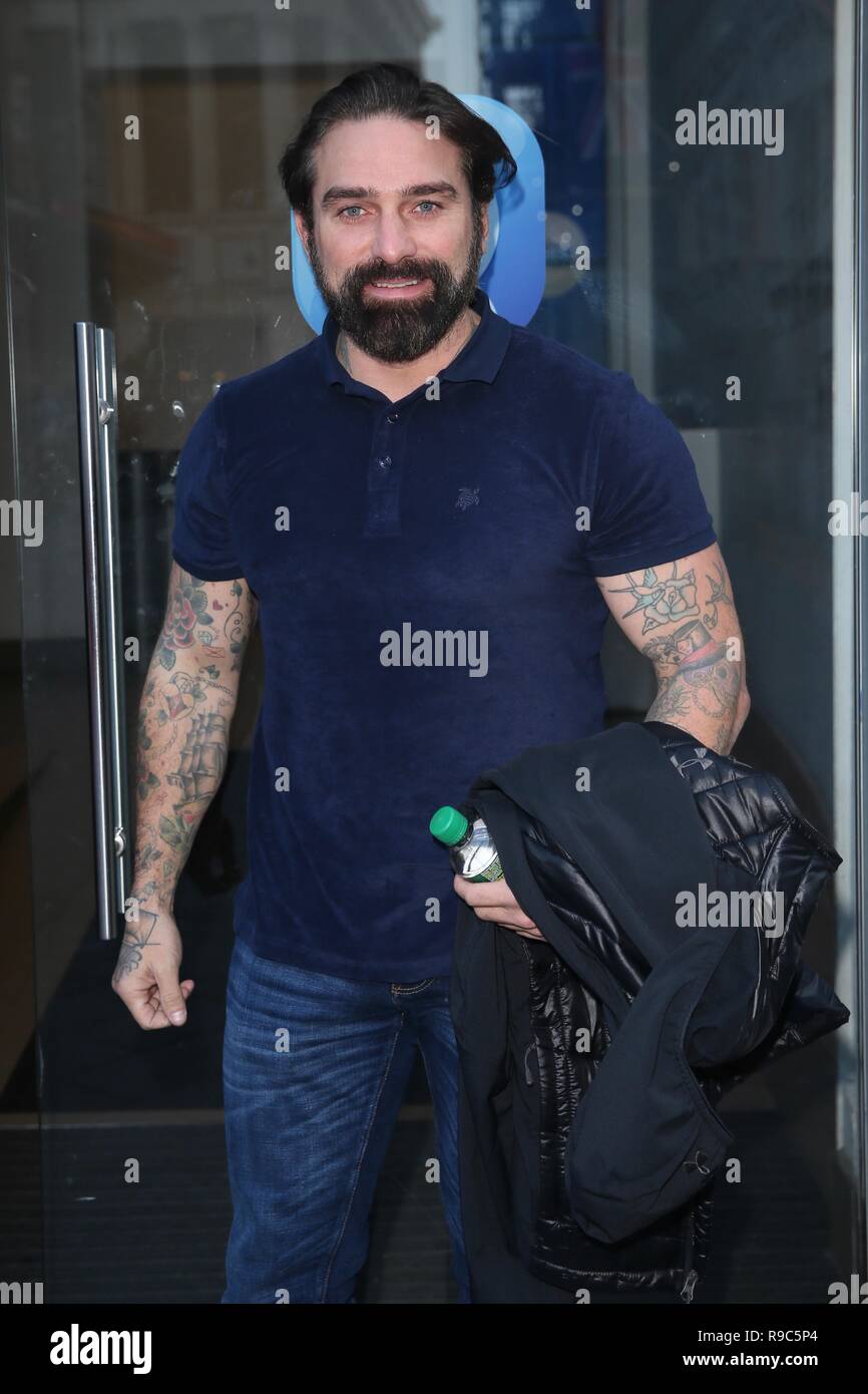 Ant Middleton seen arriving at Global studios for Capital Breakfast ...