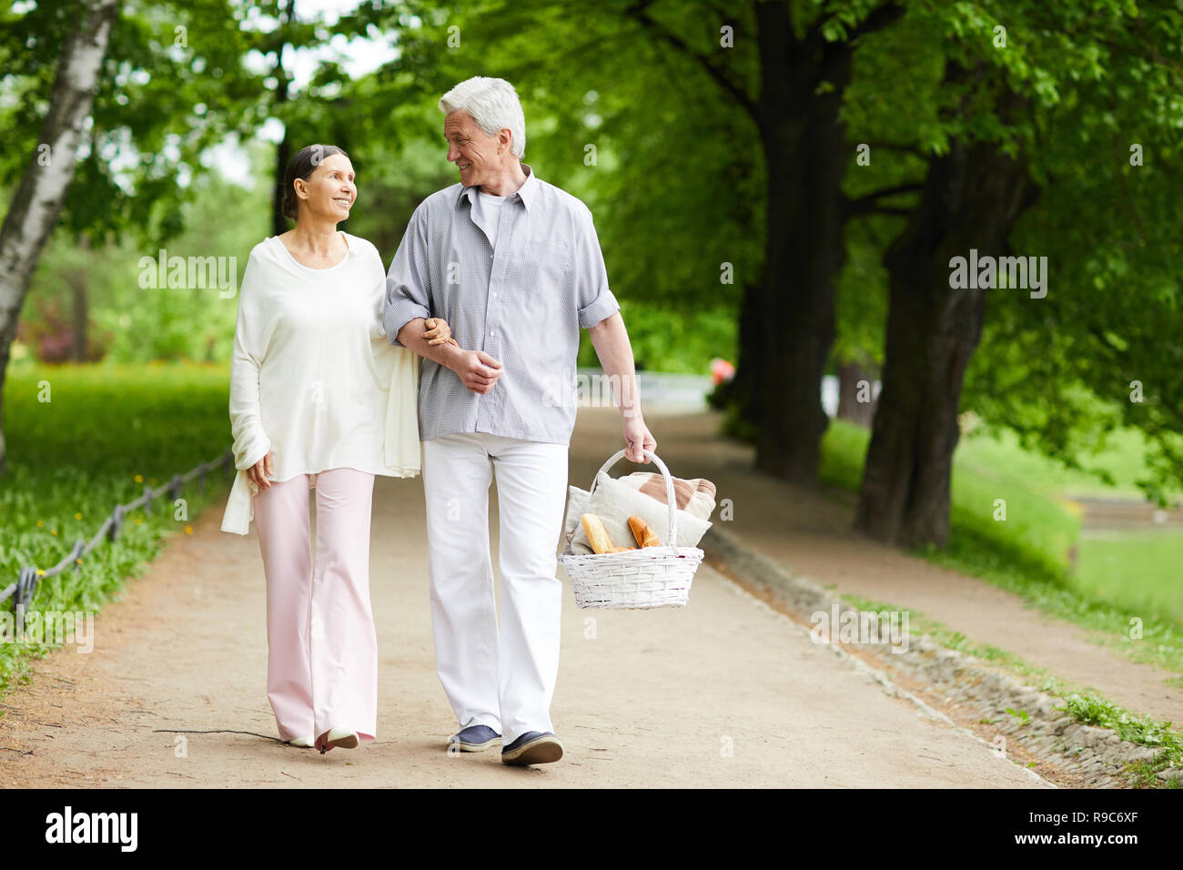 Seniors going for picnic Stock Photo - Alamy Seniors going for picnic Stock Photo - Alamy