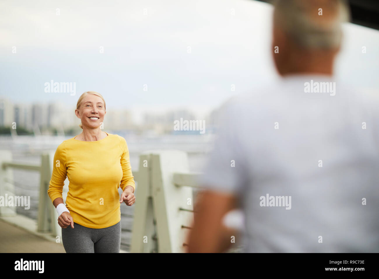 Hello person hi-res stock photography and images - Alamy