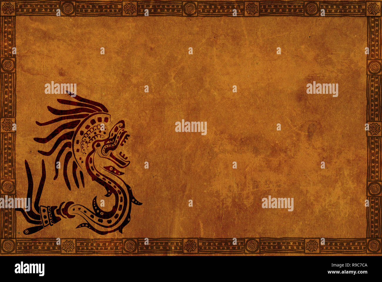 Background with American Indian national patterns Stock Photo - Alamy