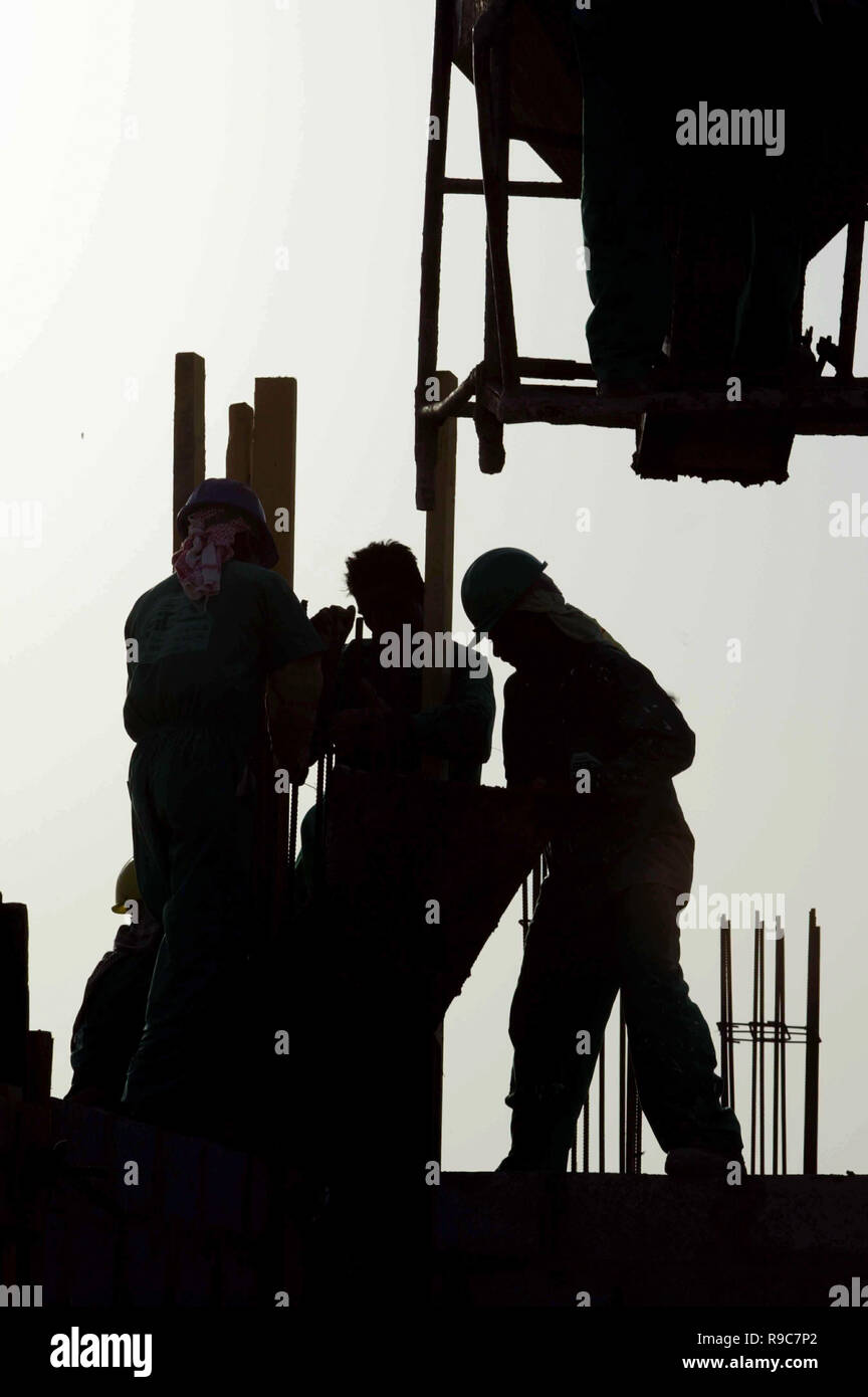 Modern slave construction hi-res stock photography and images - Alamy