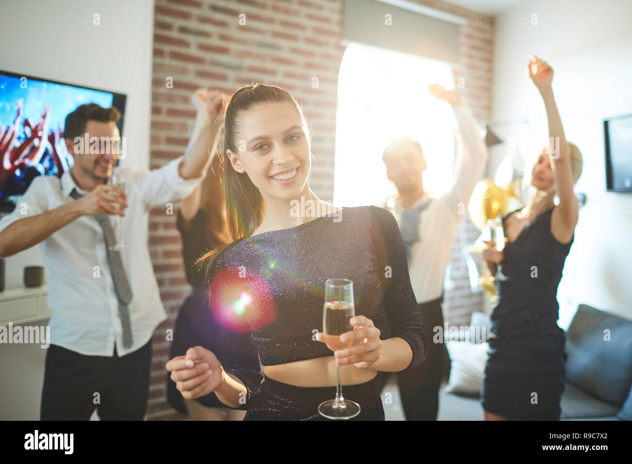 Mood of dancing Stock Photo - Alamy