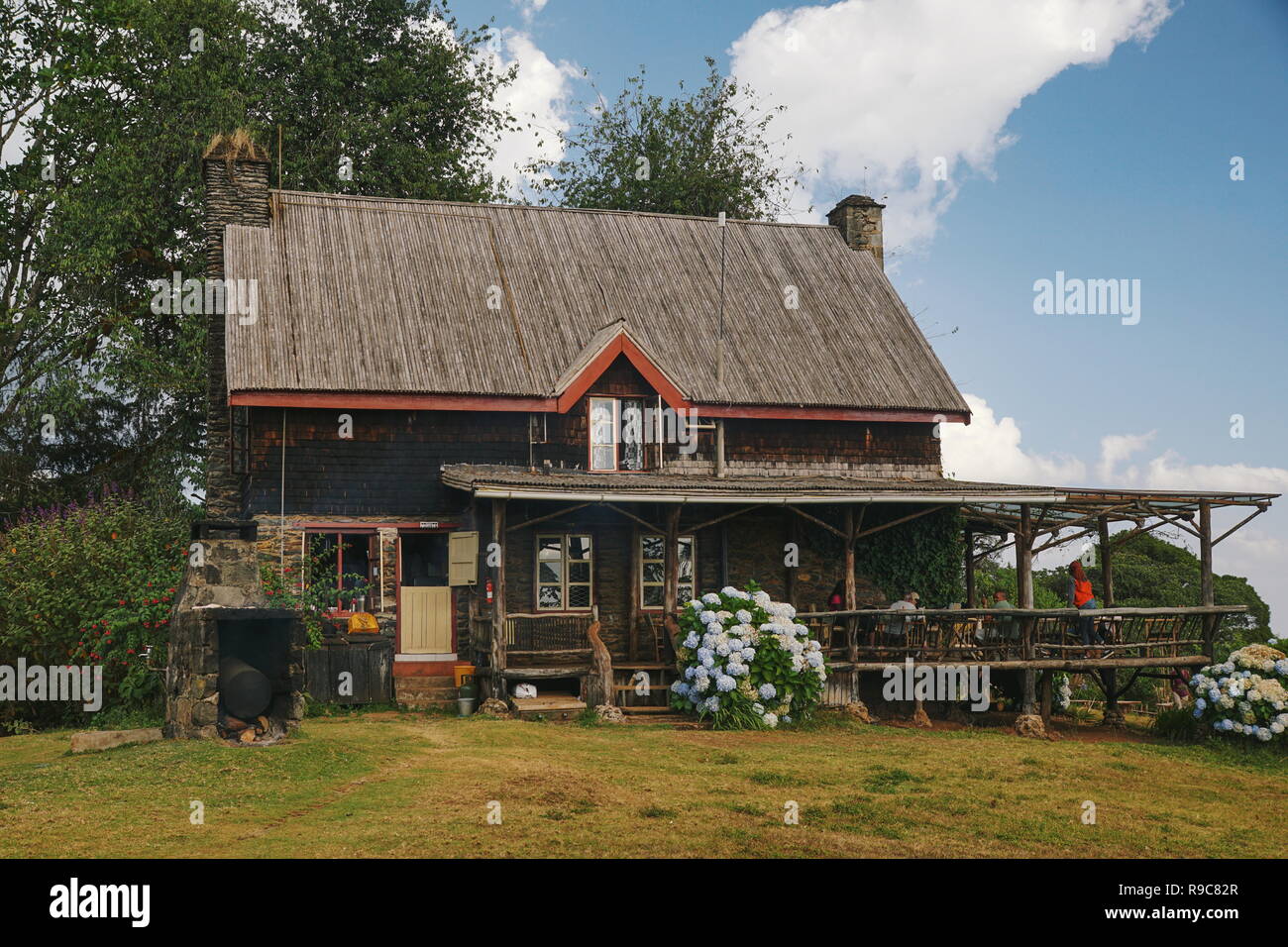 Castle Forest Lodge, Kirinyaga, Mount Kenya Stock Photo - Alamy