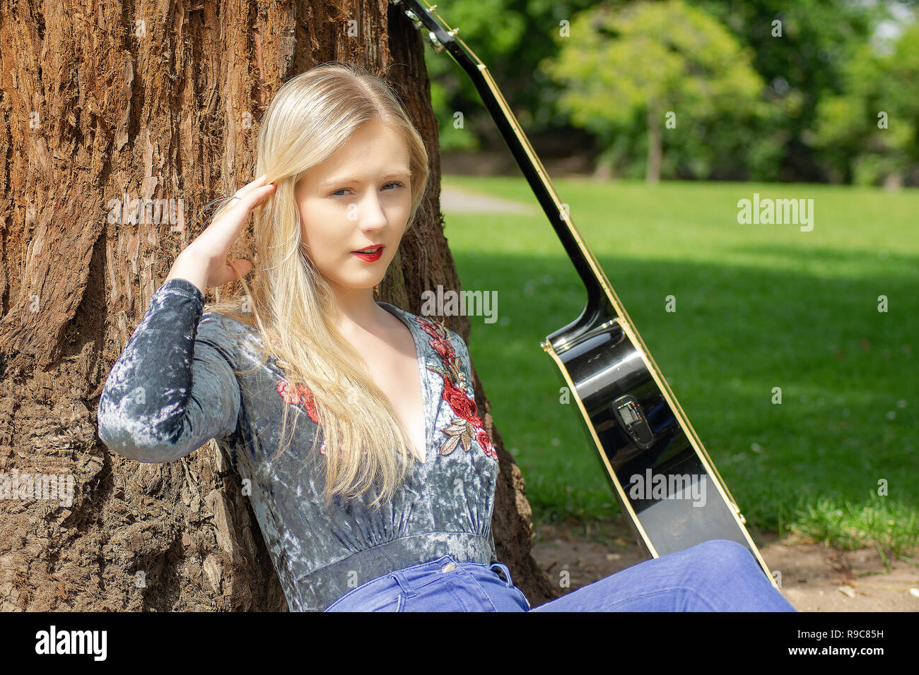 Taking a break Stock Photo - Alamy