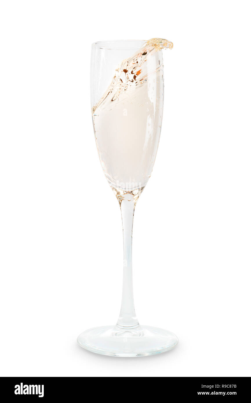 Champagne glass splash hi-res stock photography and images - Alamy