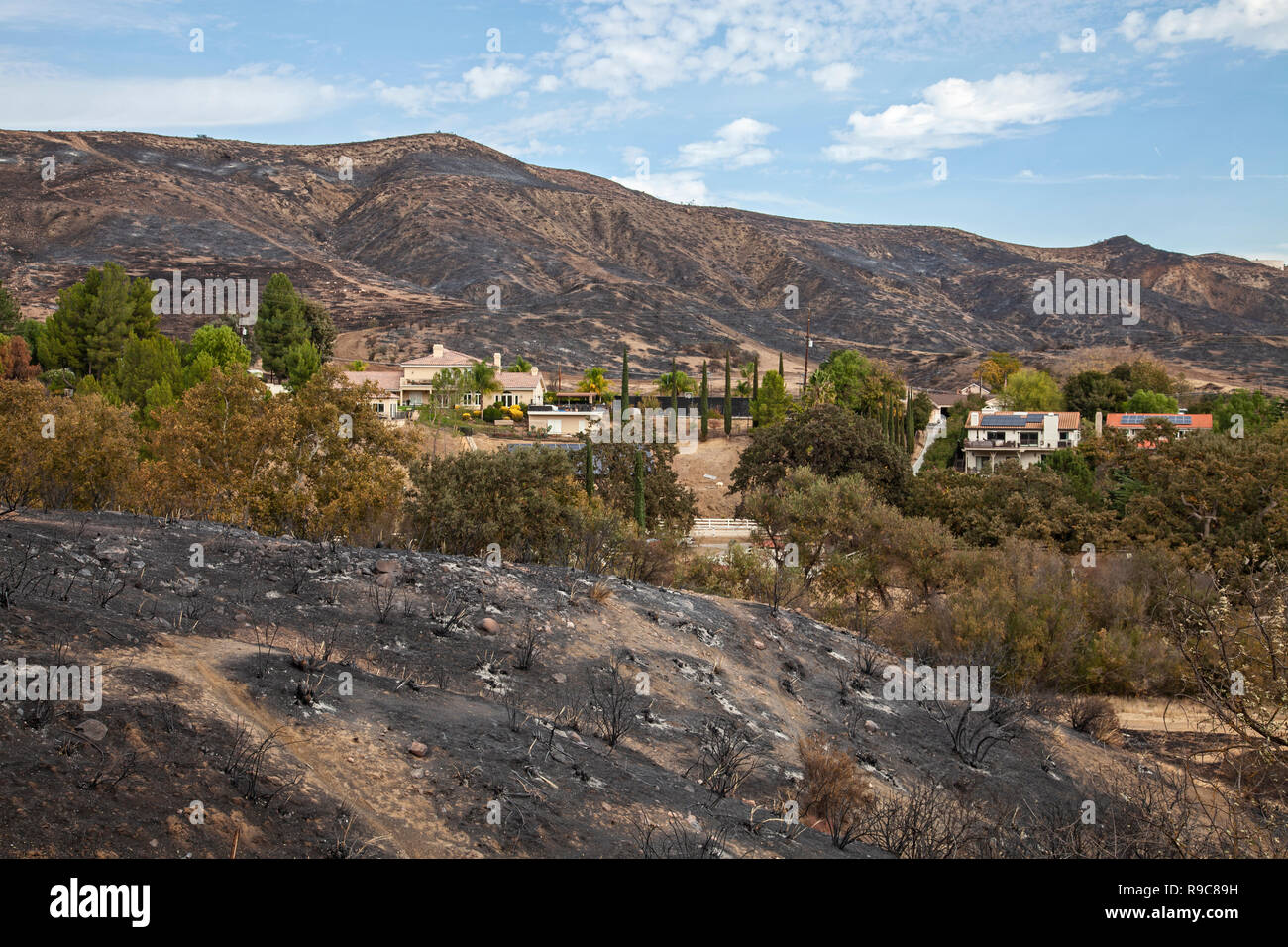 Chaparral wildfires hi-res stock photography and images - Alamy