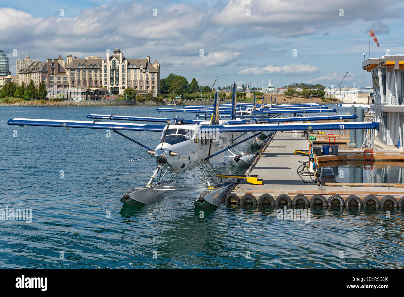 Canada, British Columbia, Victoria Harbour Airport, seaplane terminal ...