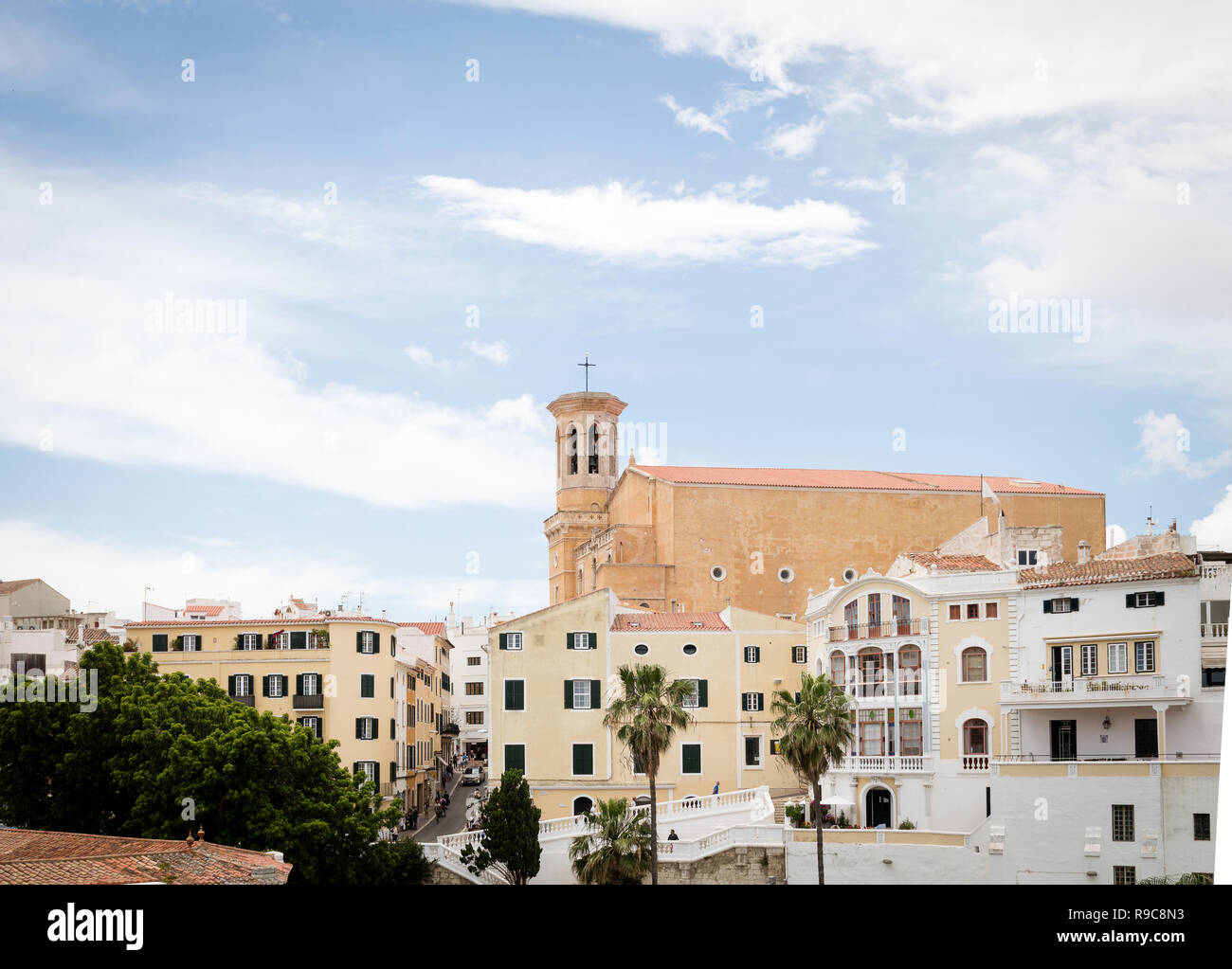 Street in old town mahon hi-res stock photography and images - Alamy