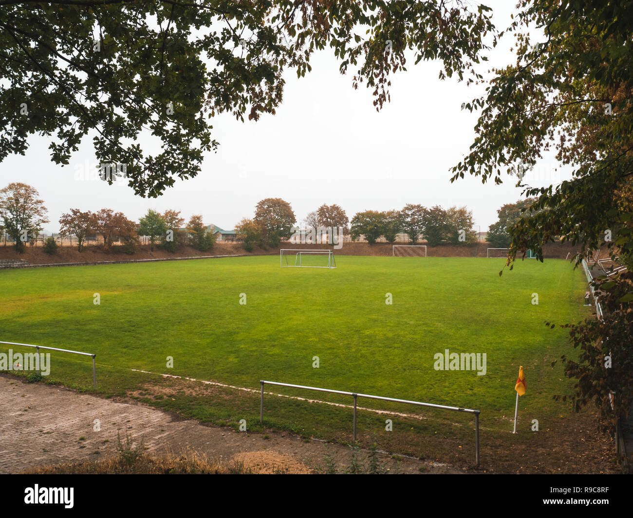 Grass soccer pitch hi-res stock photography and images - Alamy