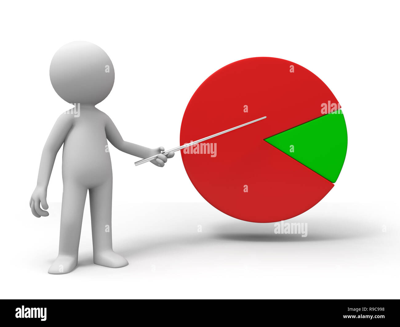 A man is explaining the chart Stock Photo - Alamy