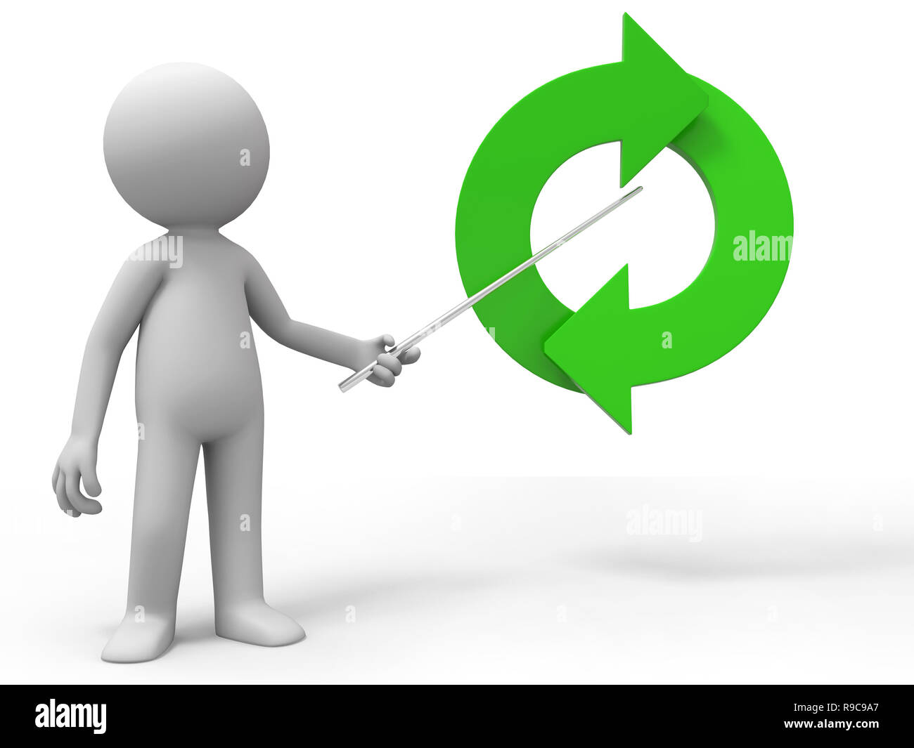 Man environment isolated icon Cut Out Stock Images & Pictures - Alamy