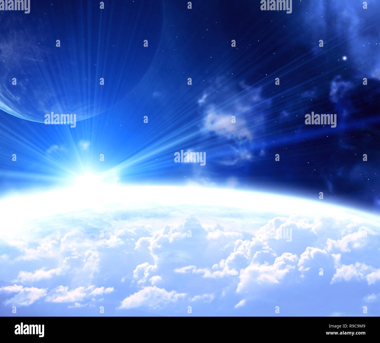 Space flare hi-res stock photography and images - Alamy