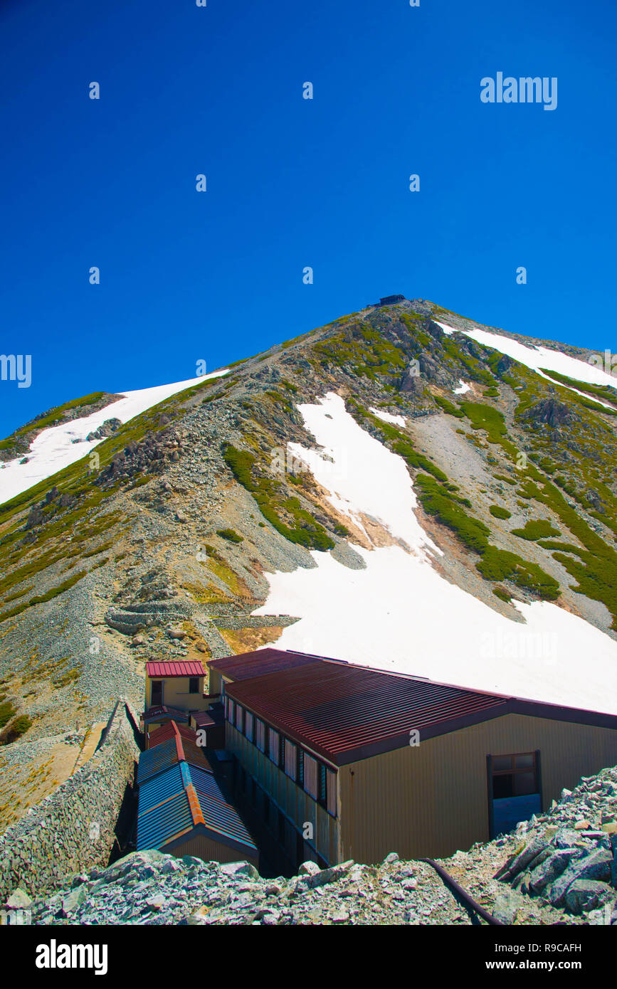 Tateyama mountains in Toyama, Japan. Toyama is one of the important ...