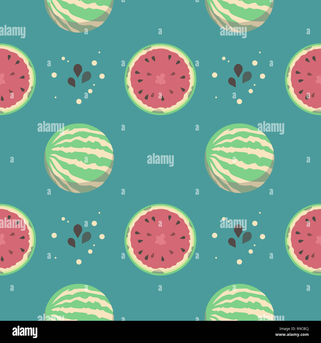 Cartoon watermelon hi-res stock photography and images - Alamy