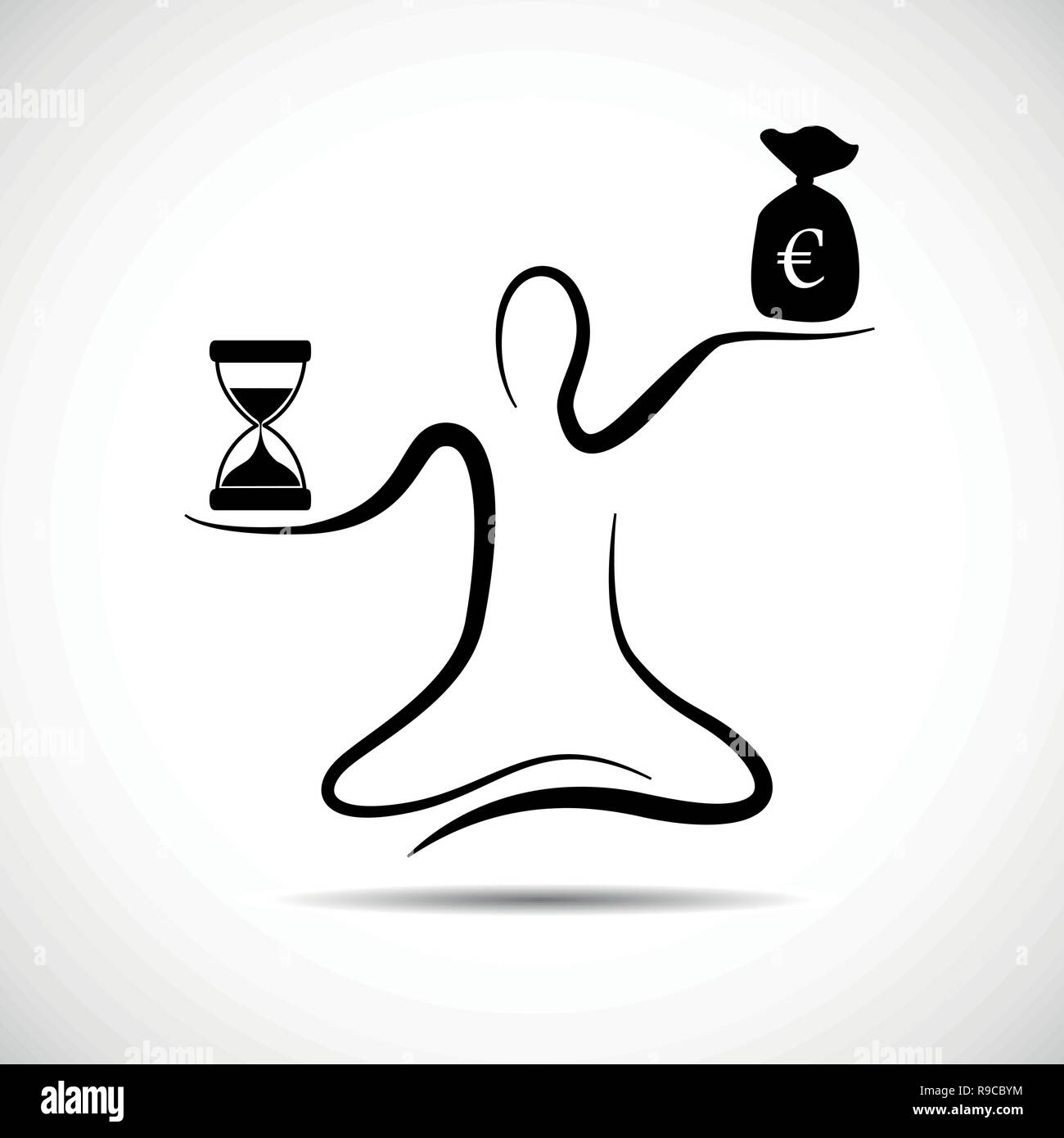 Work sign office Stock Vector Images - Alamy