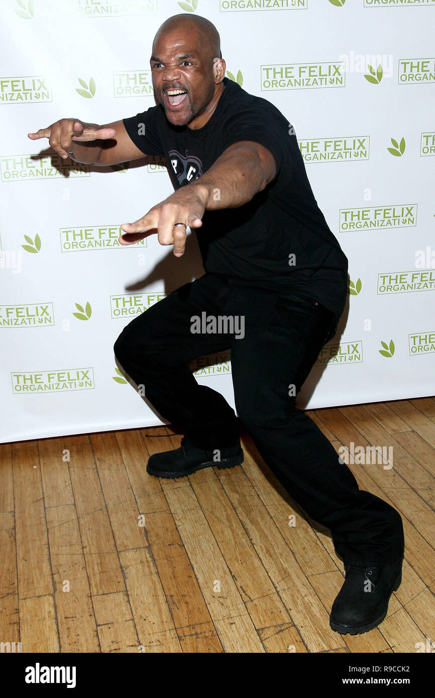 NEW YORK, NY - MAY 15: Felix Co-founder Darryl ÒDMCÓ McDaniels attends ...