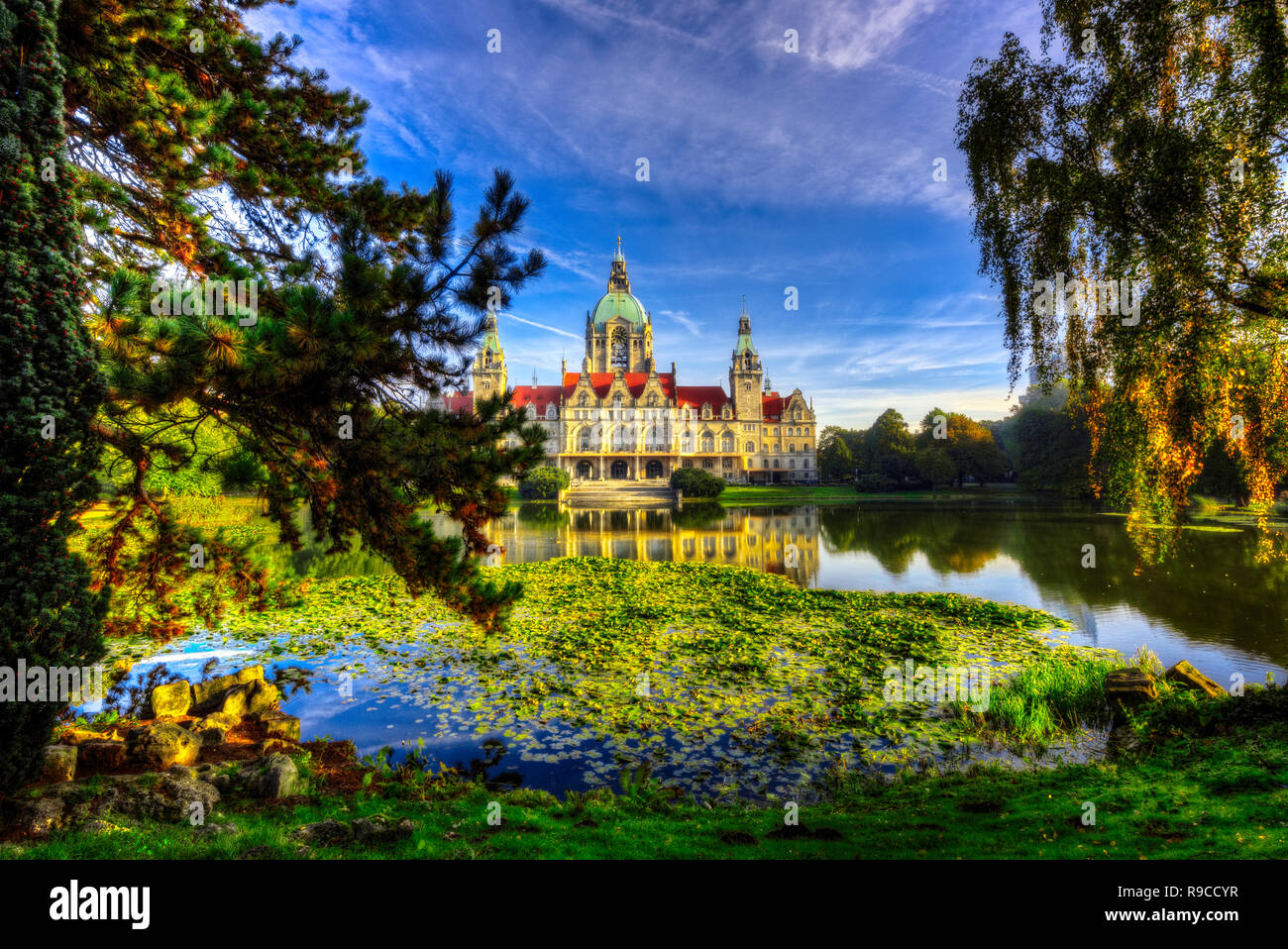 Hannover Rathaus, Hannover, Lower Saxony, Germany Stock Photo - Alamy
