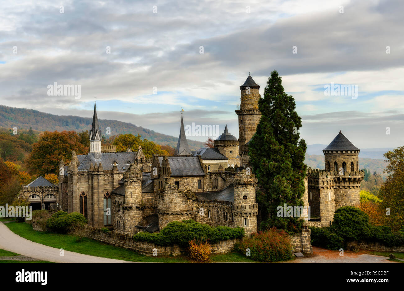 Lowenburg Castle, Wilhelmshohe, Hessen, Germany Stock Photo - Alamy