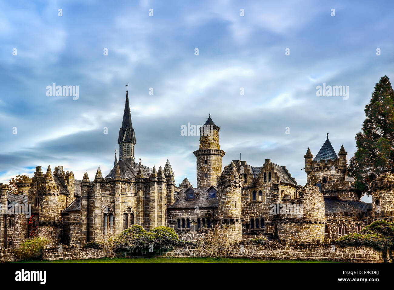 Lowenburg Castle, Wilhelmshohe, Hesse, Germany Stock Photo - Alamy