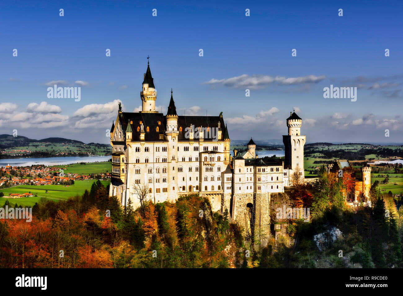 Neuschwanstein Castle, Schwanau, Bavaria, Germany Stock Photo - Alamy
