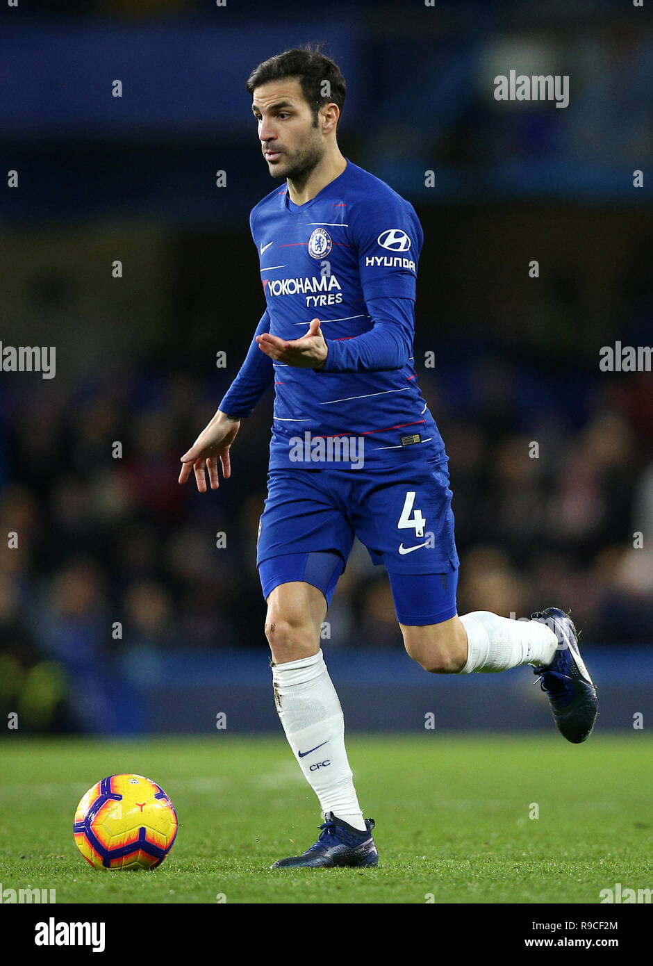 Chelsea's Cesc Fabregas during the Premier League match at Stamford ...