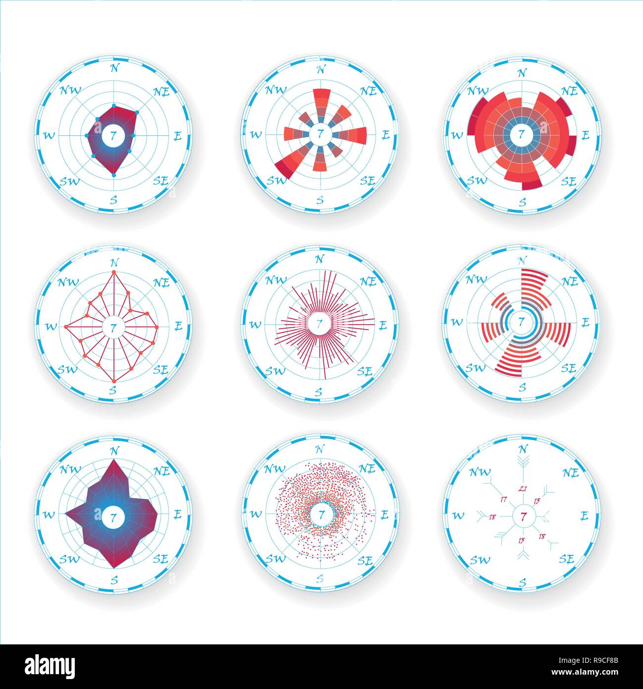 Weather chart graphic map hi-res stock photography and images - Alamy
