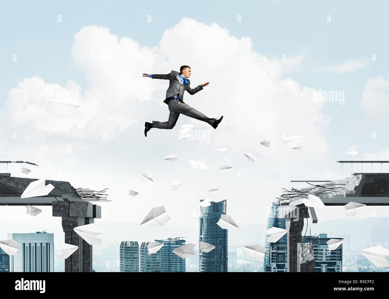 Problem and difficulties overcoming concept Stock Photo - Alamy