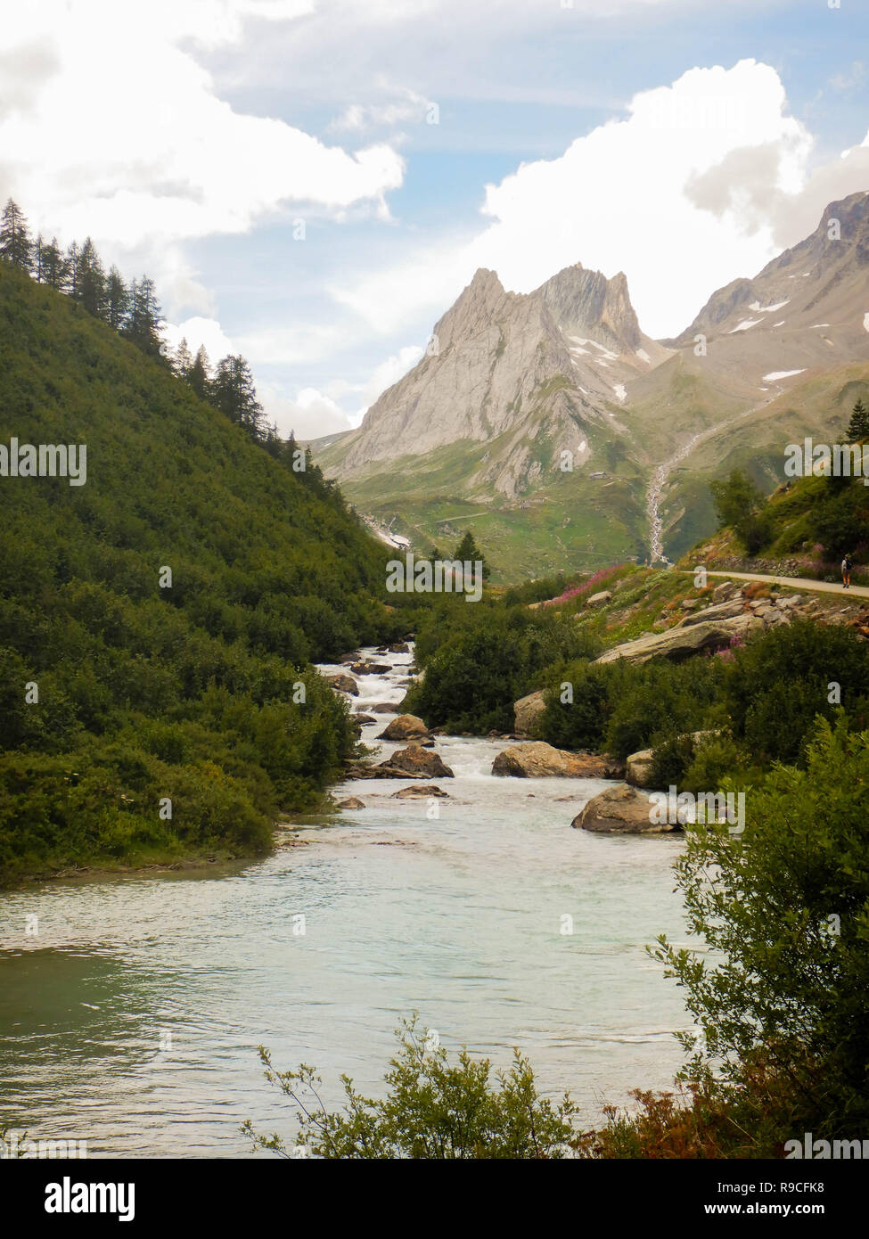 Veny Valley, Val d'Aosta - Italy. River Dora veny Stock Photo - Alamy