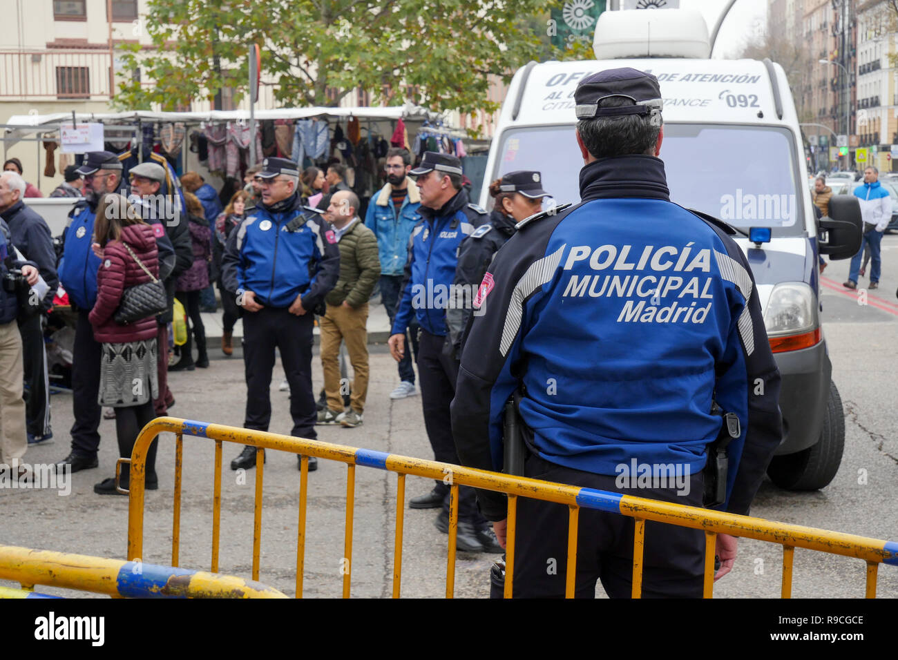 Police municipale de madrid hi-res stock photography and images - Alamy