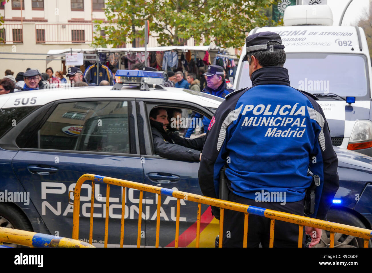 Police municipale de madrid hi-res stock photography and images - Alamy