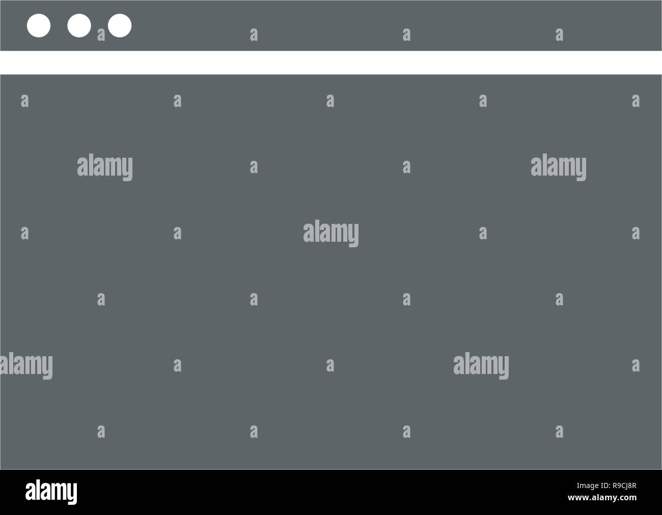 Browser flat icon vector isolated on white background Stock Vector ...