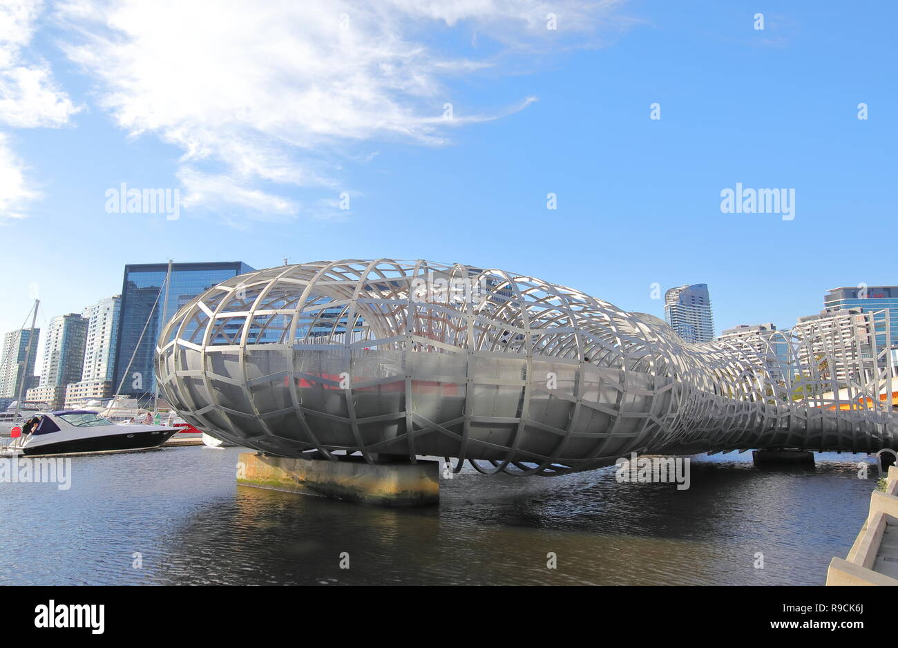 Webb bridge in Melbourne Australia Stock Photo - Alamy