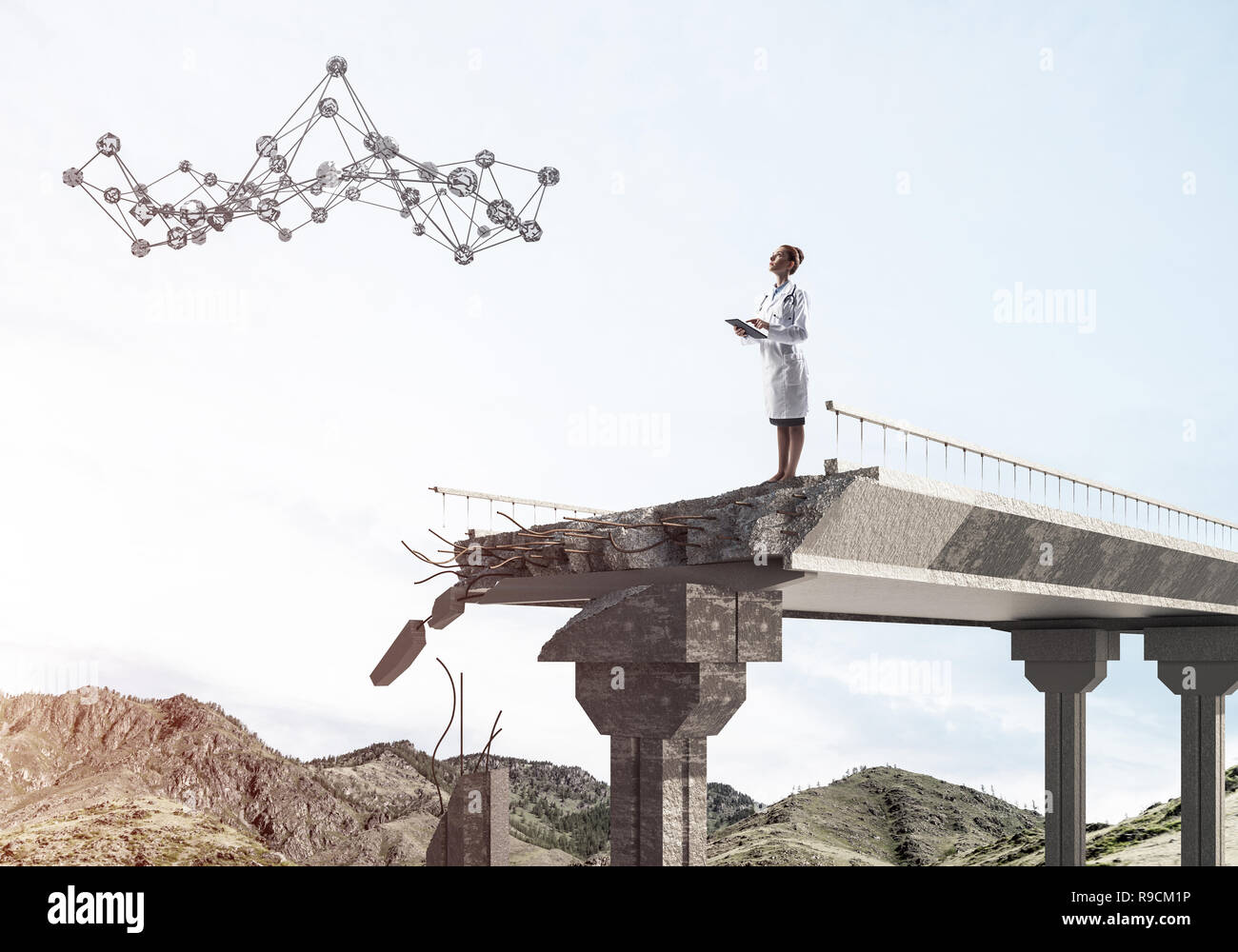 Solving medical problems by means of modern technologies Stock Photo ...