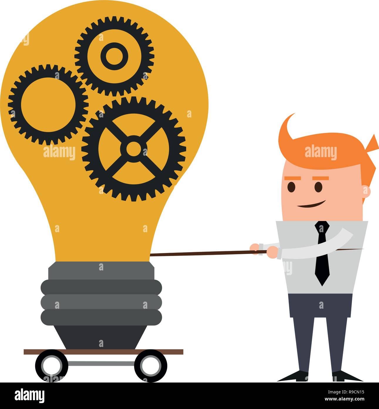 Businessman successful cartoon Stock Vector Image & Art - Alamy