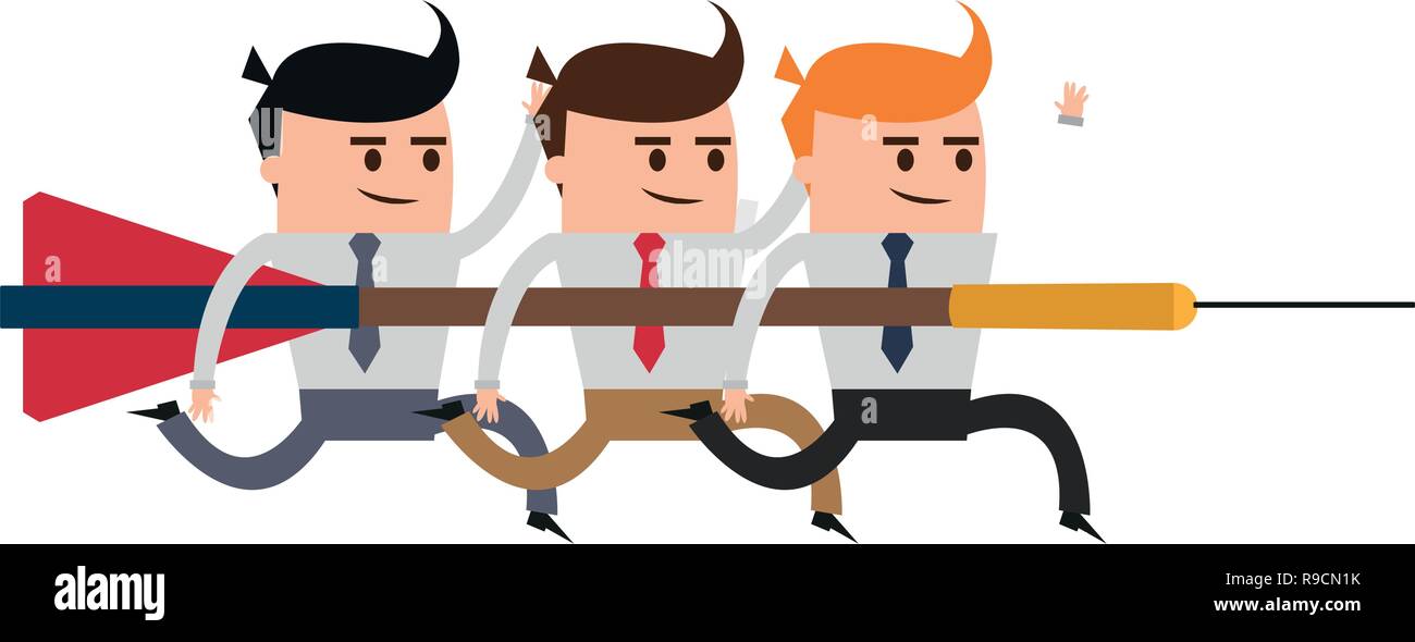 Business teamwork cartoon Stock Vector Image & Art - Alamy