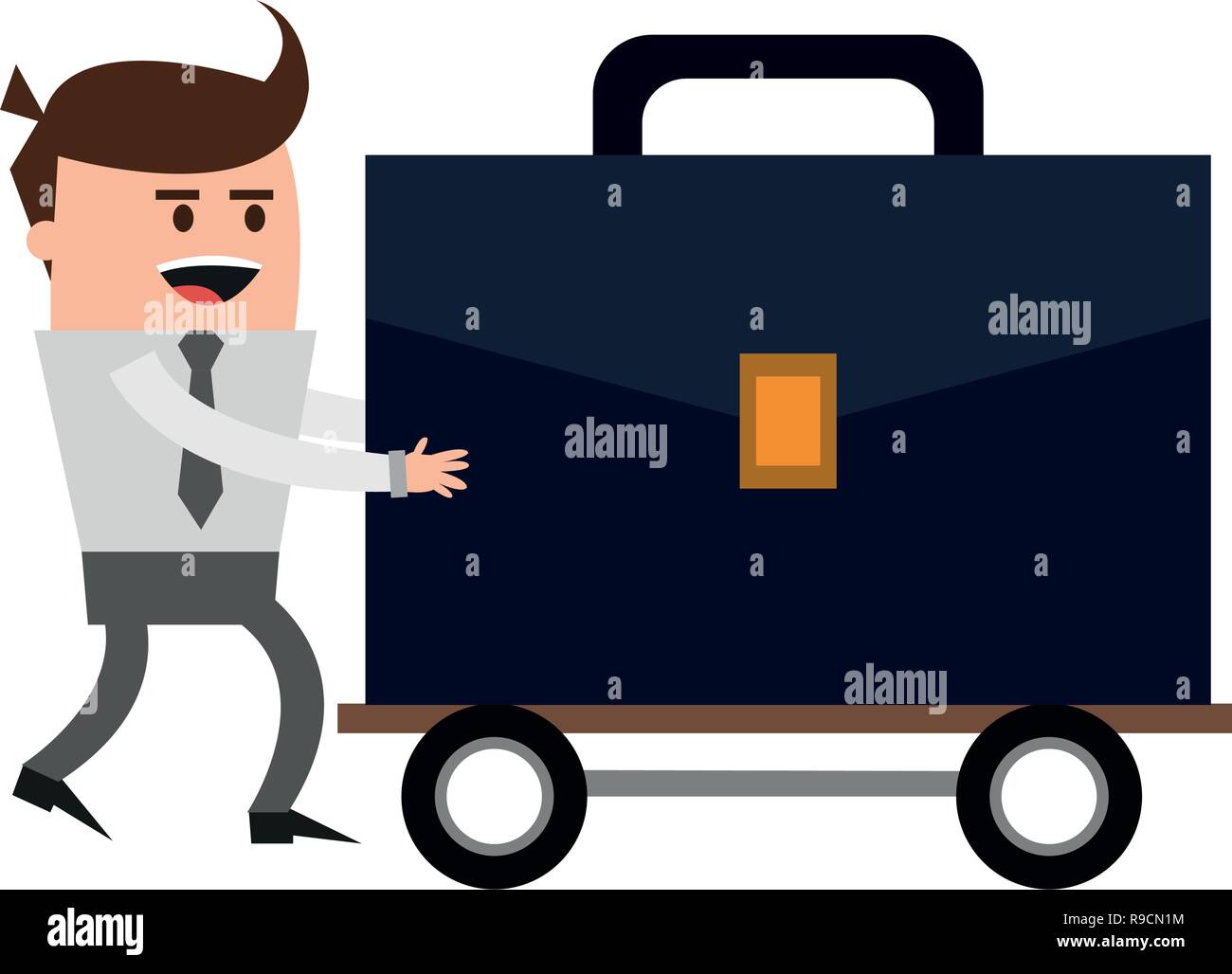 Businessman successful cartoon Stock Vector Image & Art - Alamy