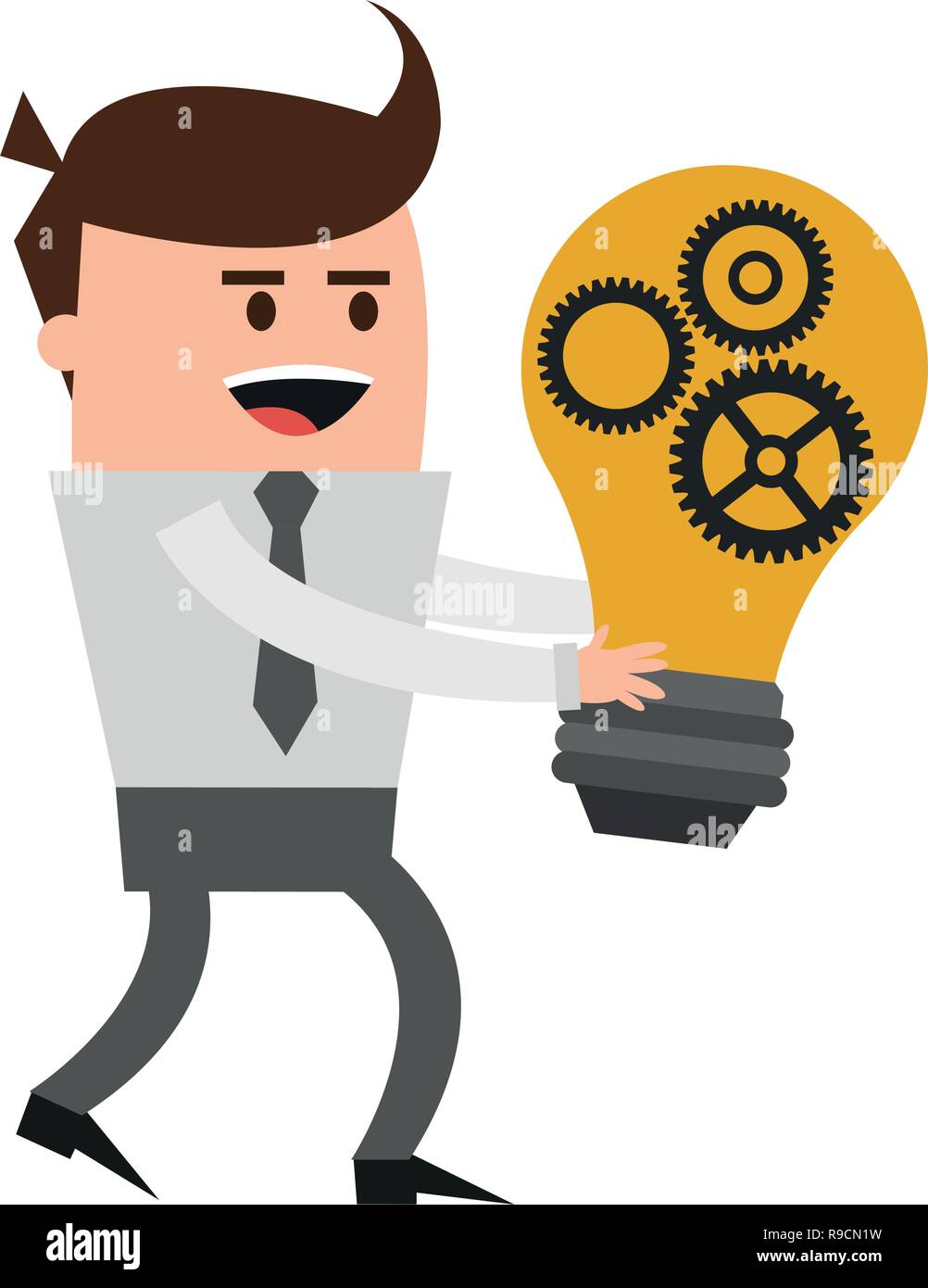 Businessman successful cartoon Stock Vector Image & Art - Alamy