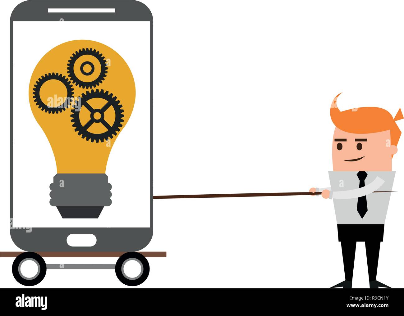 Businessman successful cartoon Stock Vector Image & Art - Alamy