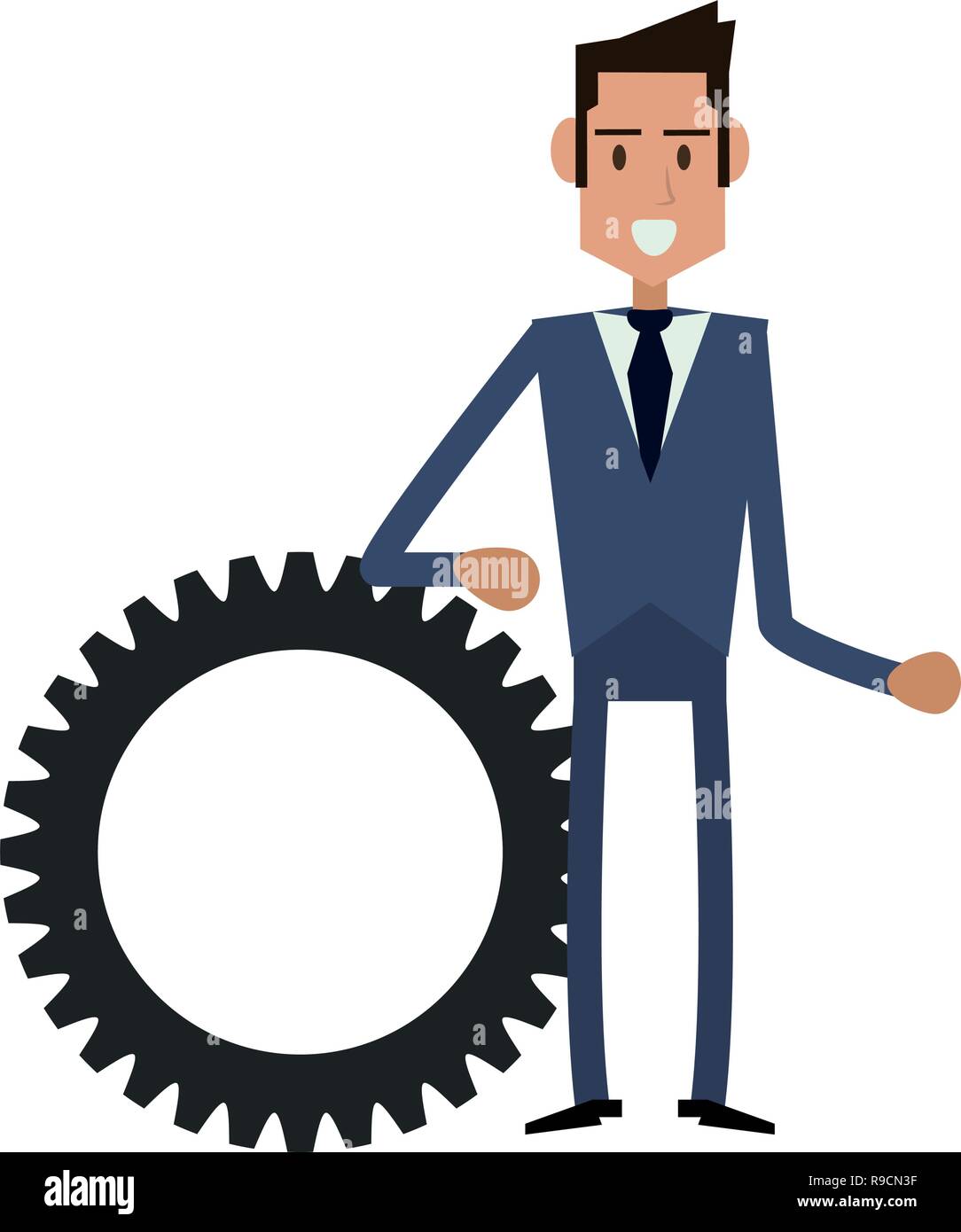 Businessman successful cartoon Stock Vector Image & Art - Alamy