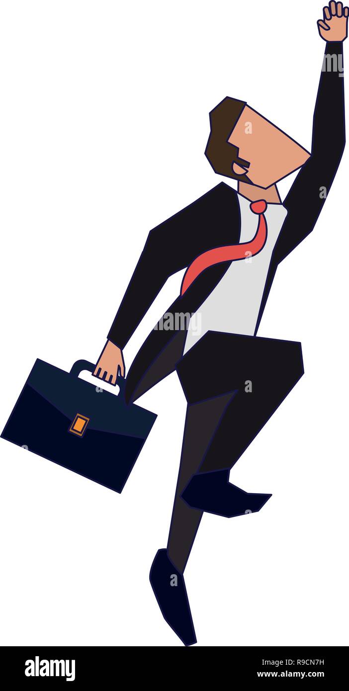 Businessman successful cartoon Stock Vector Image & Art - Alamy