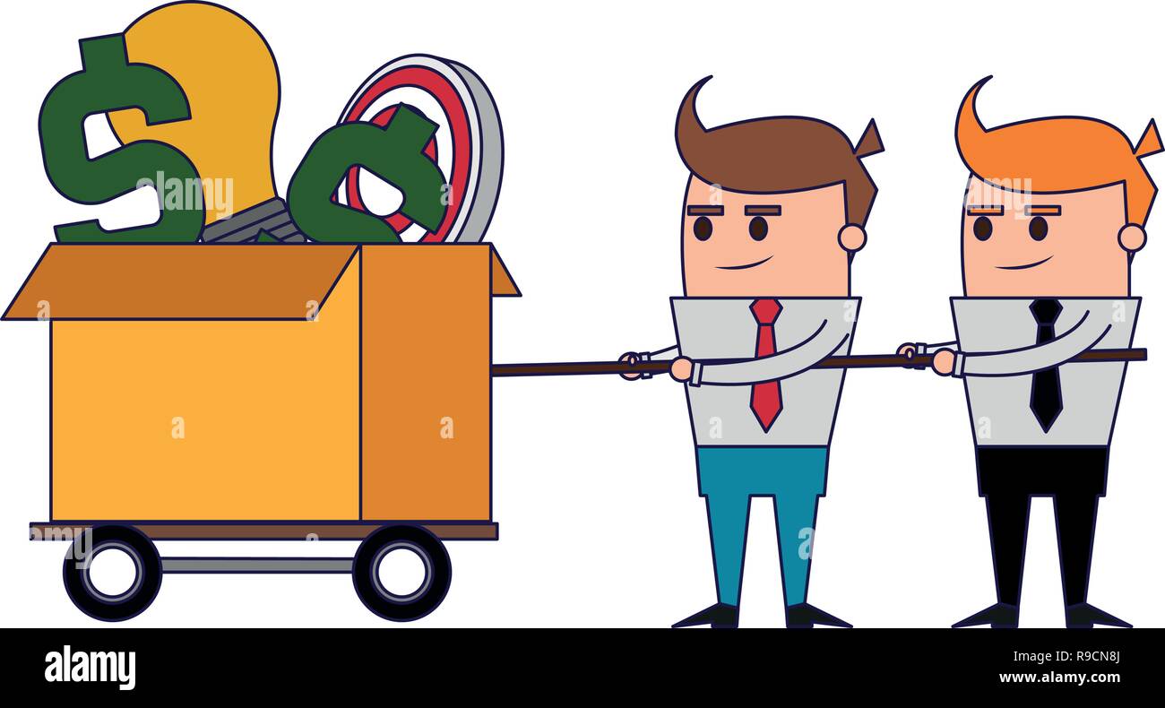 Business teamwork cartoon Stock Vector Image & Art - Alamy