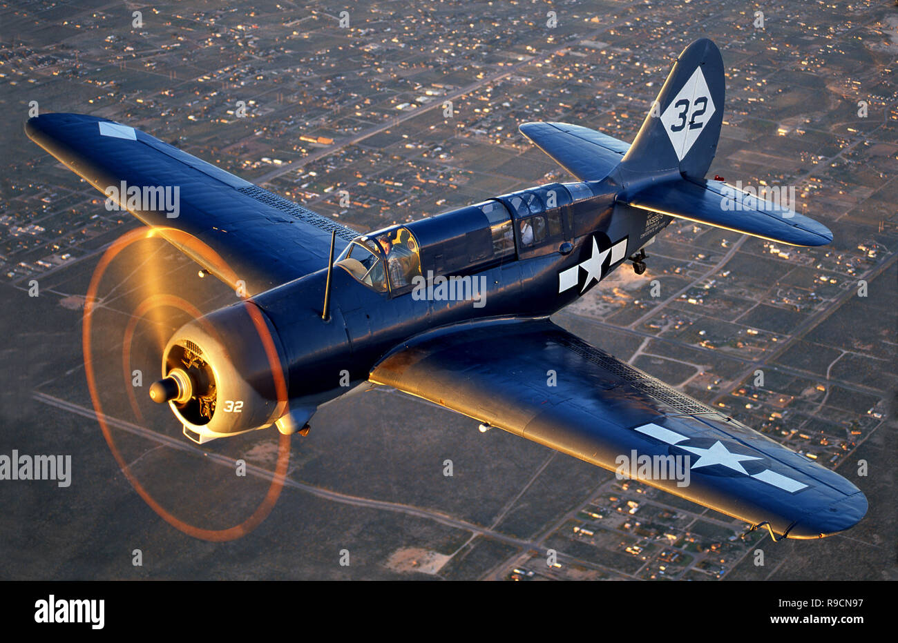 Curtiss SB2C Helldiver Aircraft Stock Photo - Alamy
