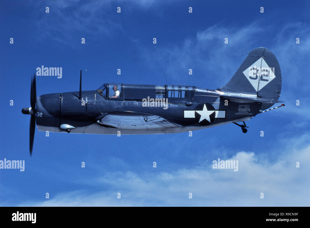 Curtiss SB2C Helldiver Aircraft Stock Photo - Alamy