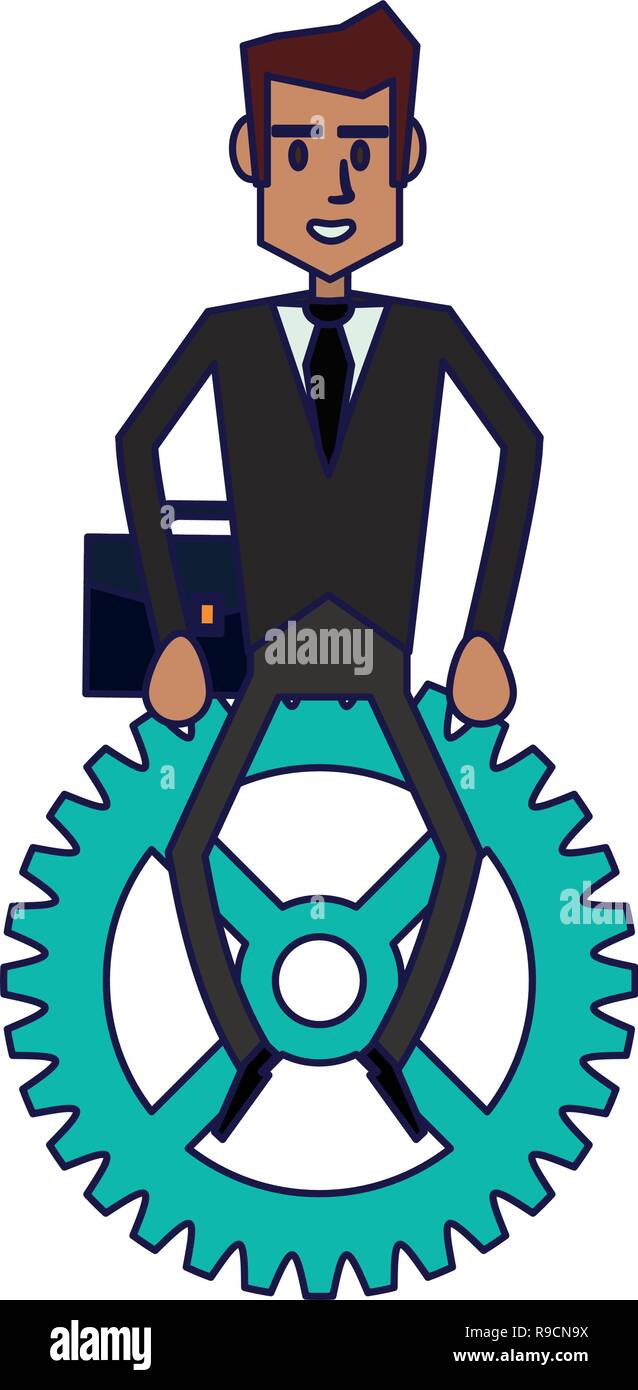 Businessman successful cartoon Stock Vector Image & Art - Alamy