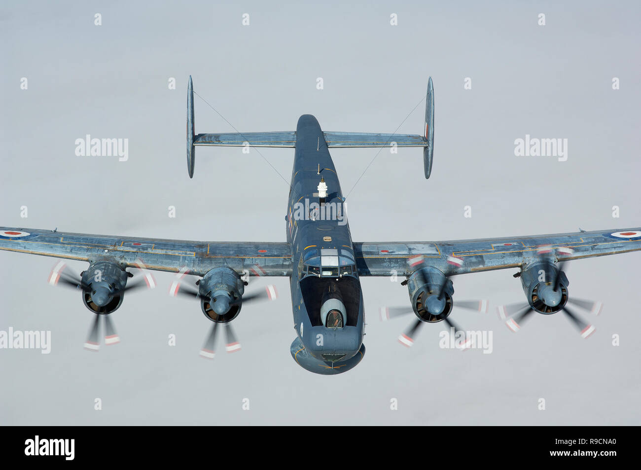 British Avro Shackleton Patrol Bomber Stock Photo - Alamy