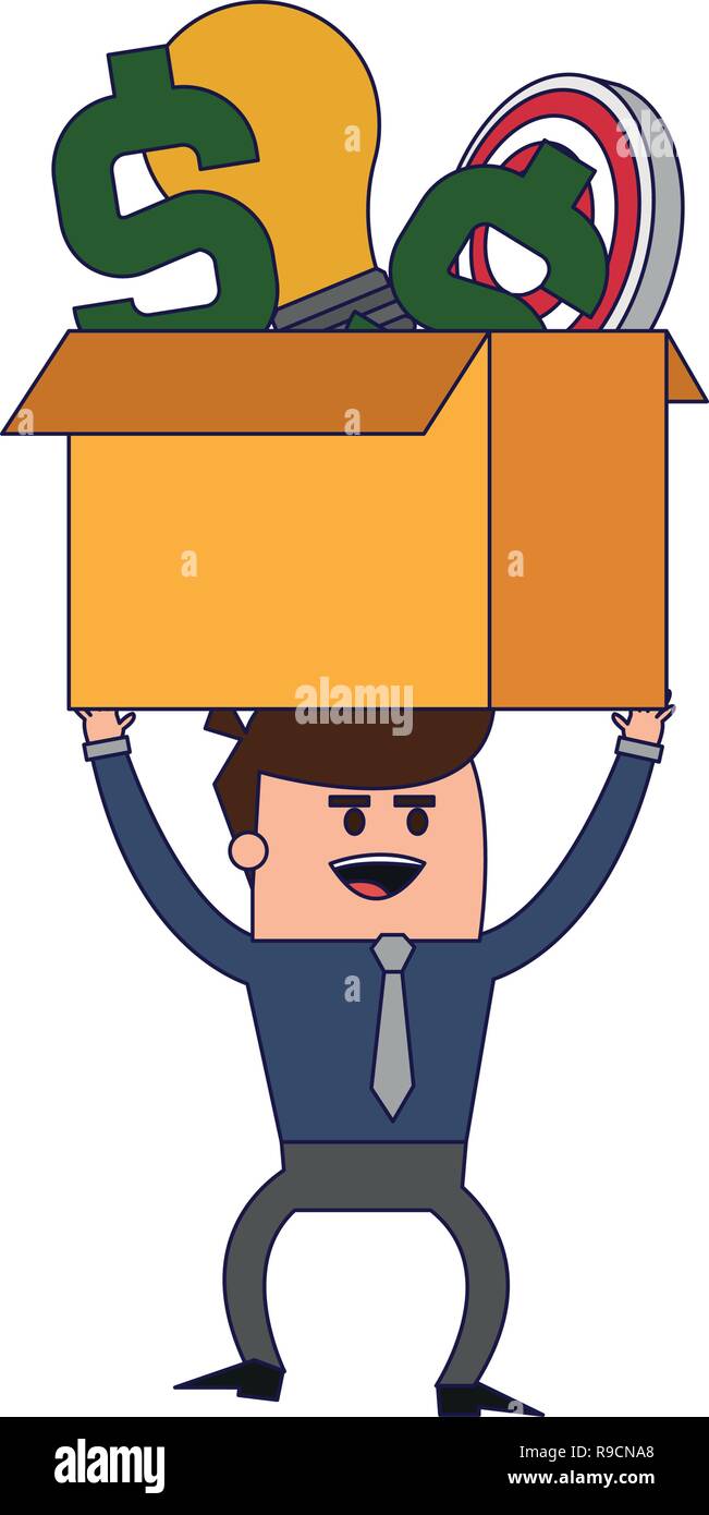 Businessman successful cartoon Stock Vector Image & Art - Alamy