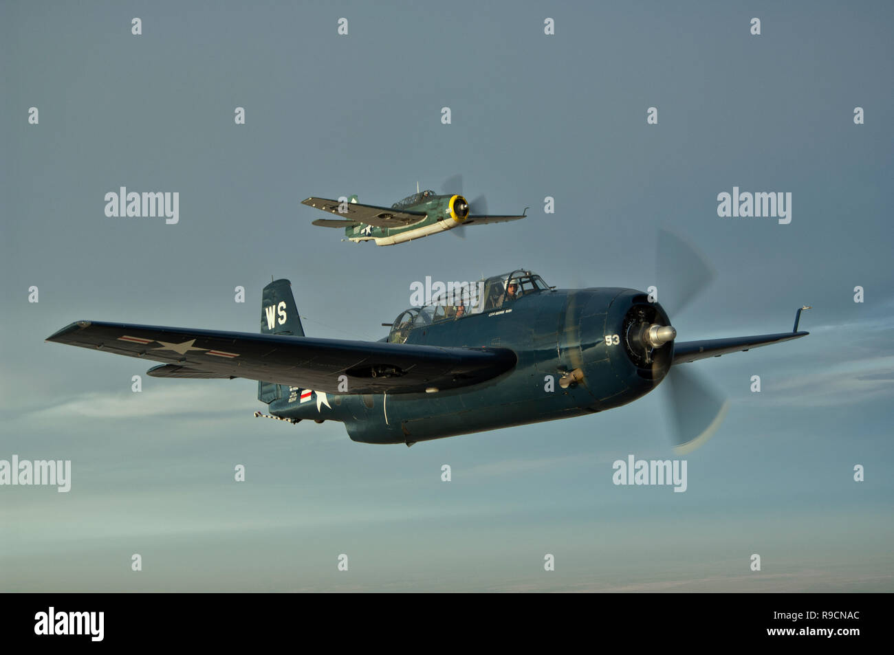 Grumman TBM-TBF Avenger Naval Carrier Aircraft Stock Photo - Alamy