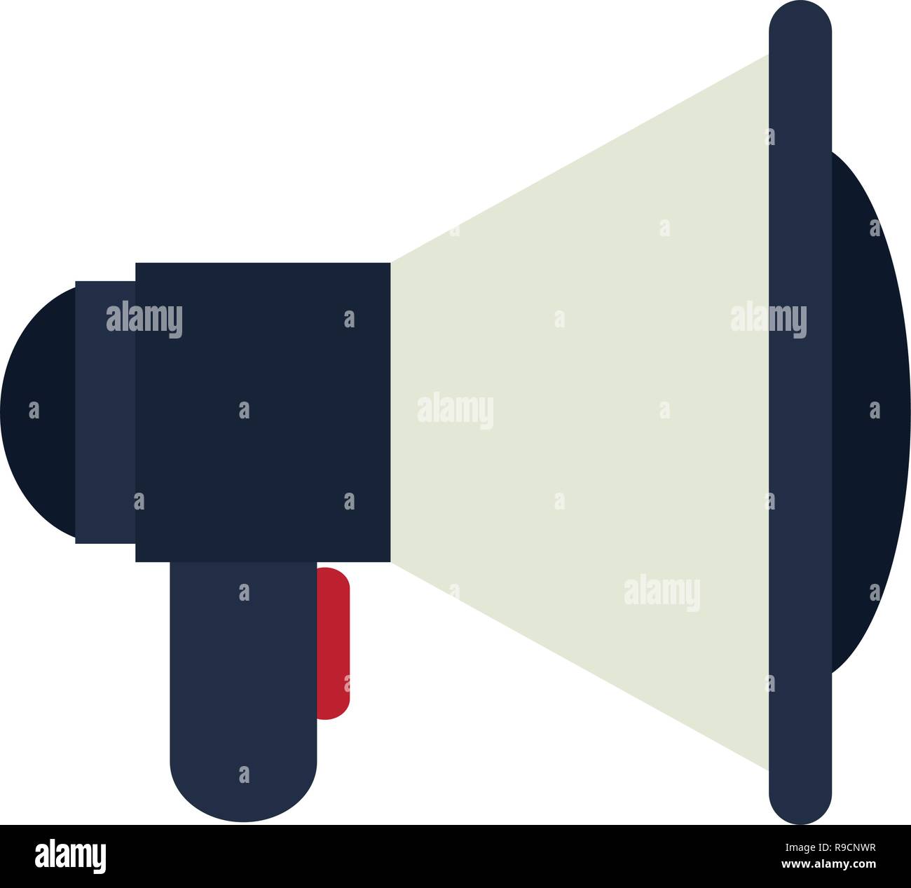 Bullhorn advertising symbol Stock Vector Image & Art - Alamy