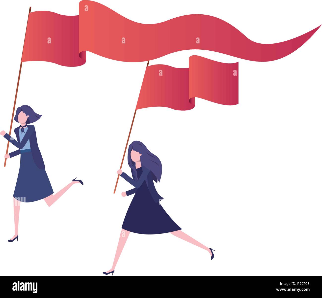 Team business executives Stock Vector Images - Alamy